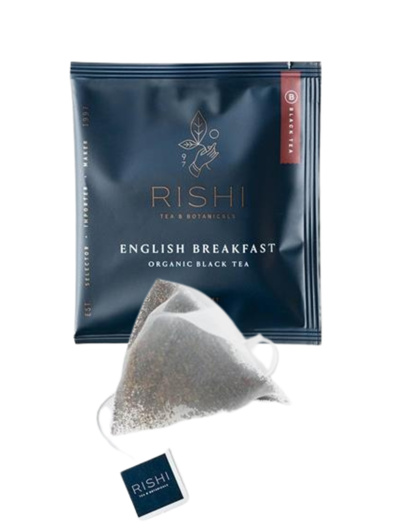 Rishi Premium Organic TEA SACHETS (wrapped) – 50ct Bag – Caffe Ibis ...